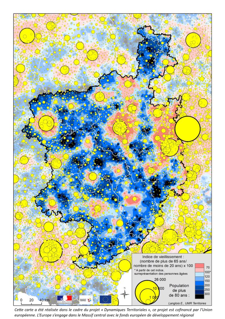 Cartes Massif Central